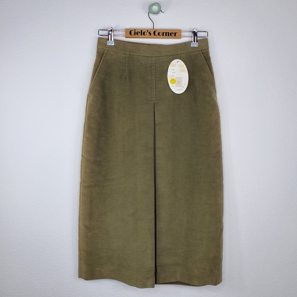 Christopher Dawes | Skirts | Christopher Dawes Vtg Green Skirt Nwt 28 ...